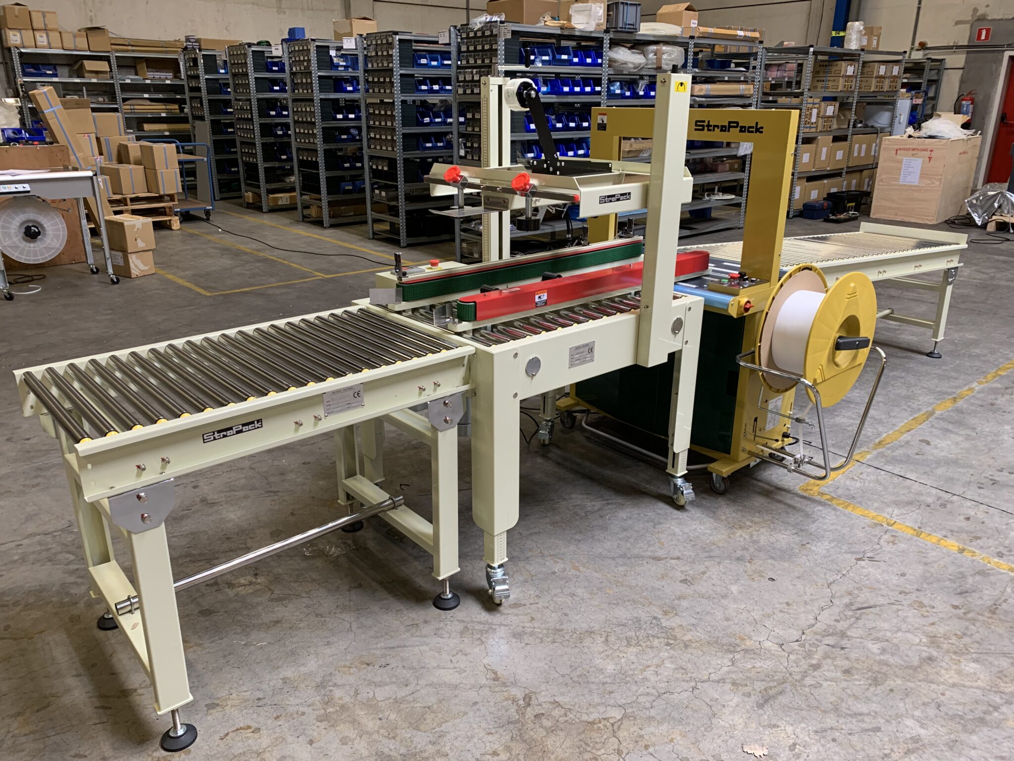 SQ-800 + AS523C | StraPack Corp